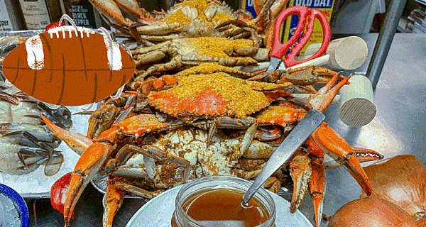 USA Blue Crabs by the 1/2 Bushel